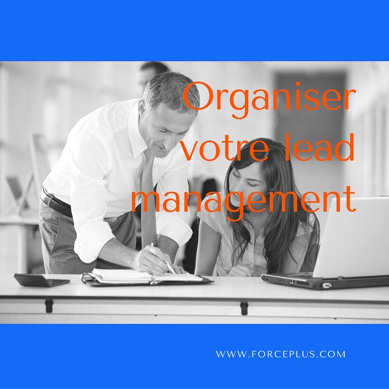 Organiser lead management
